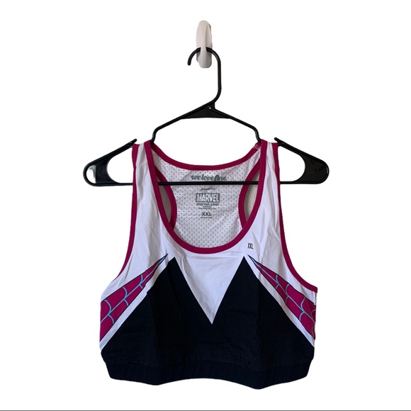 Marvel | Intimates & Sleepwear | Marvel I Am Spider Gwen Sports Bra ...
